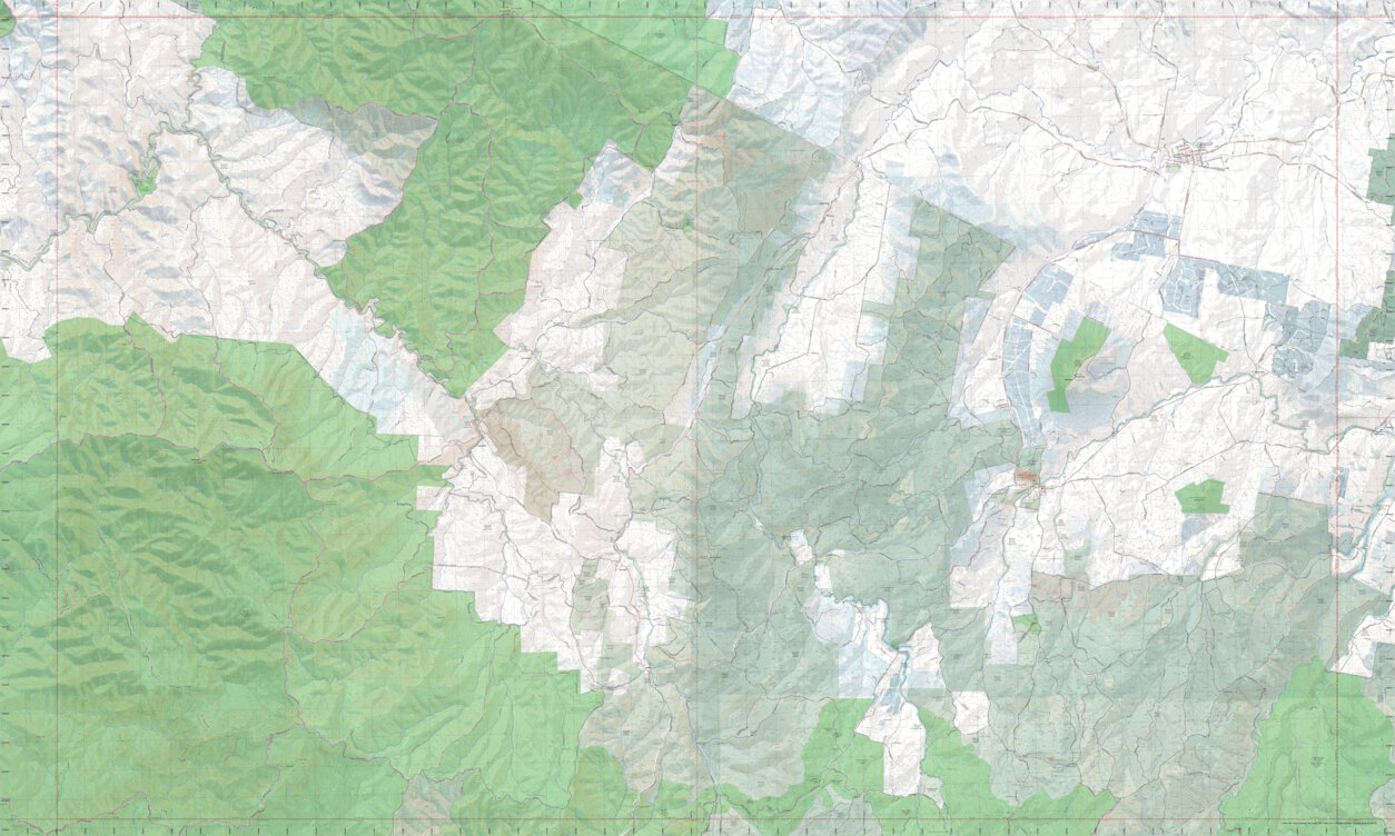 Getlost Map 8623-N Delegate NSW Topographic Map V15 1:25,000 by Getlost ...