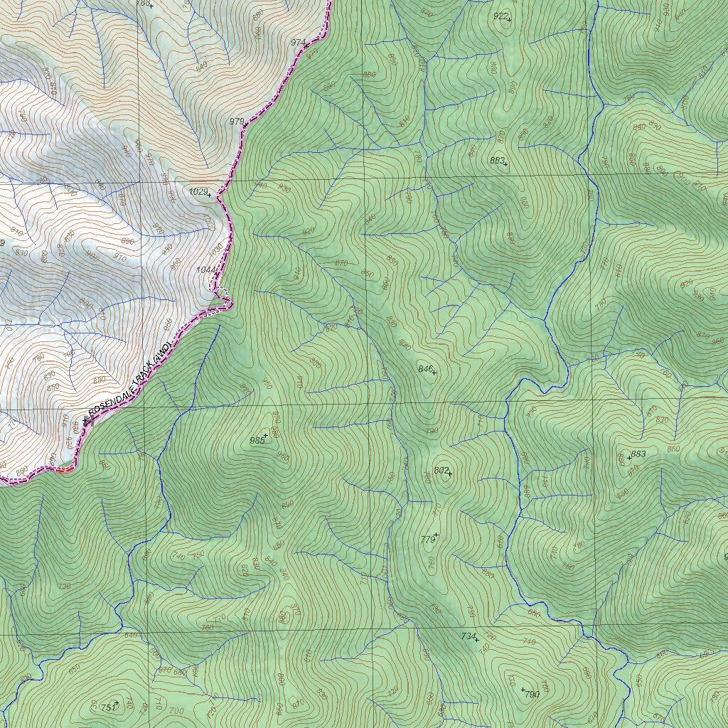 Getlost Map 8623-N Delegate NSW Topographic Map V15 1:25,000 by Getlost ...