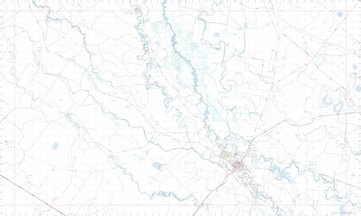 Getlost Map 8434-N Warren NSW Topographic Map V15 1:25,000 by Getlost ...