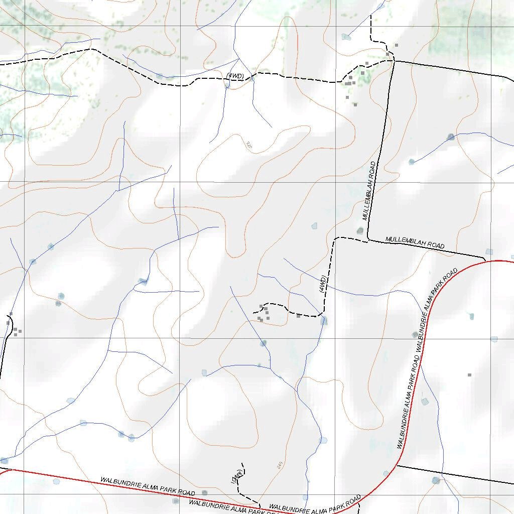 Getlost Map 8226-N Walbundrie NSW Topographic Map V15 1:25,000 by ...