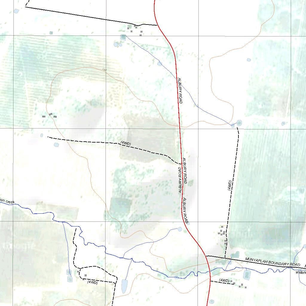 Getlost Map 8226-N Walbundrie NSW Topographic Map V15 1:25,000 by ...