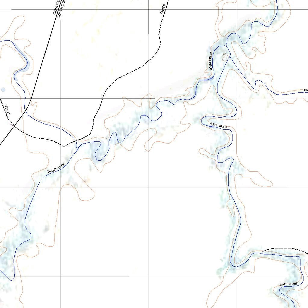 Getlost Map 8335-N Murrawombie NSW Topographic Map V15 1:25,000 by ...