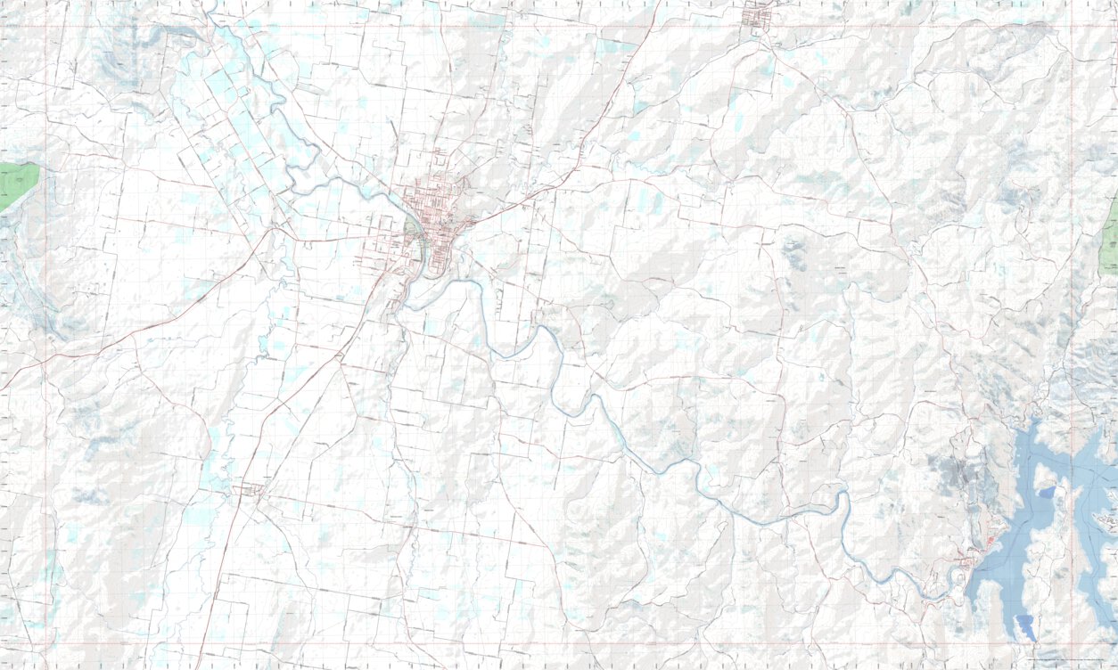 Getlost Map 8630-S Cowra NSW Topographic Map V15 1:25,000 by Getlost ...