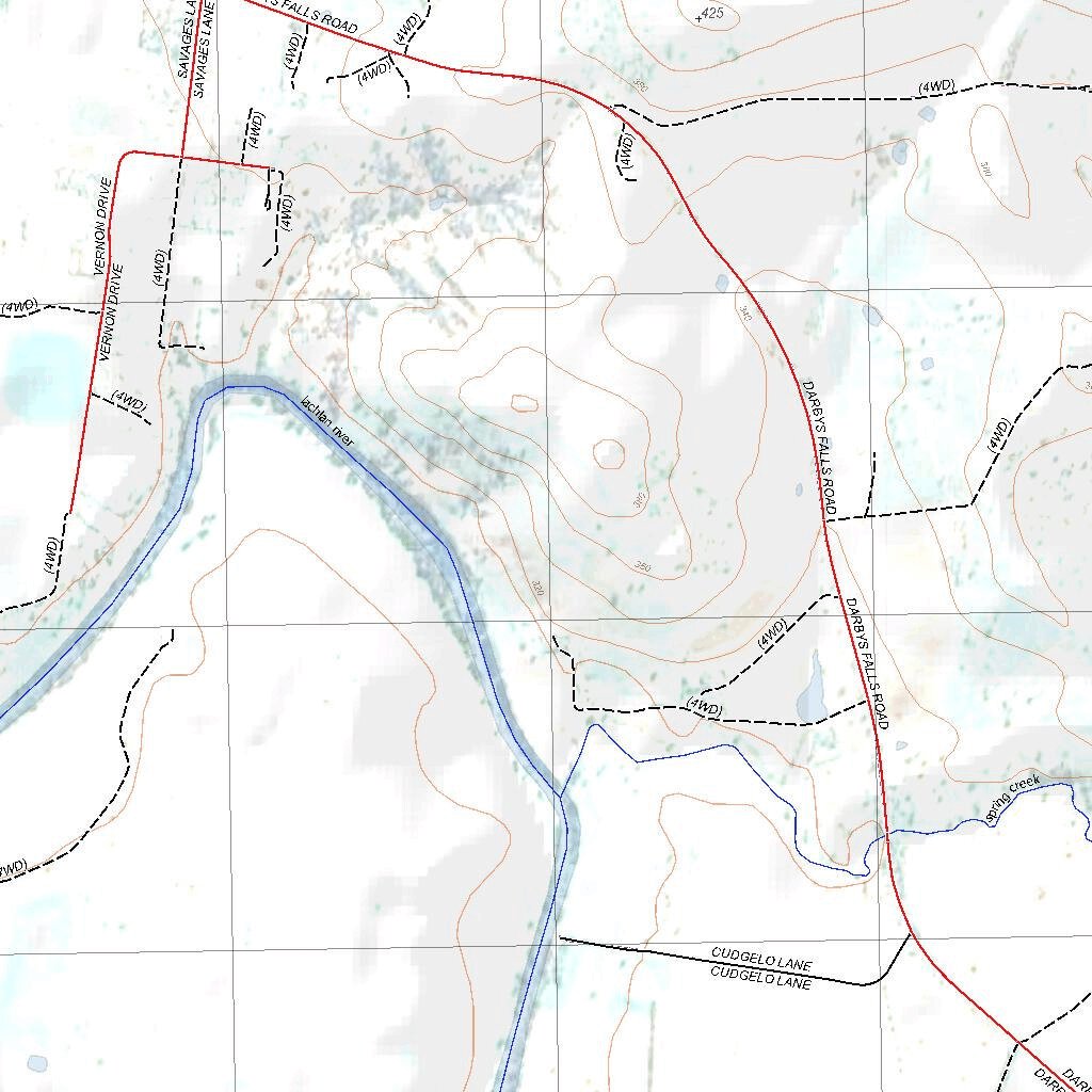 Getlost Map 8630-S Cowra NSW Topographic Map V15 1:25,000 by Getlost ...
