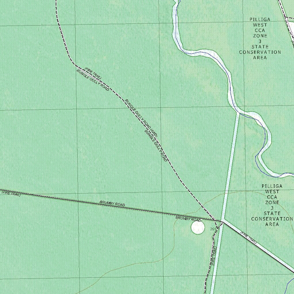 Getlost Map 8636-N Gwabegar NSW Topographic Map V15 1:25,000 by Getlost ...