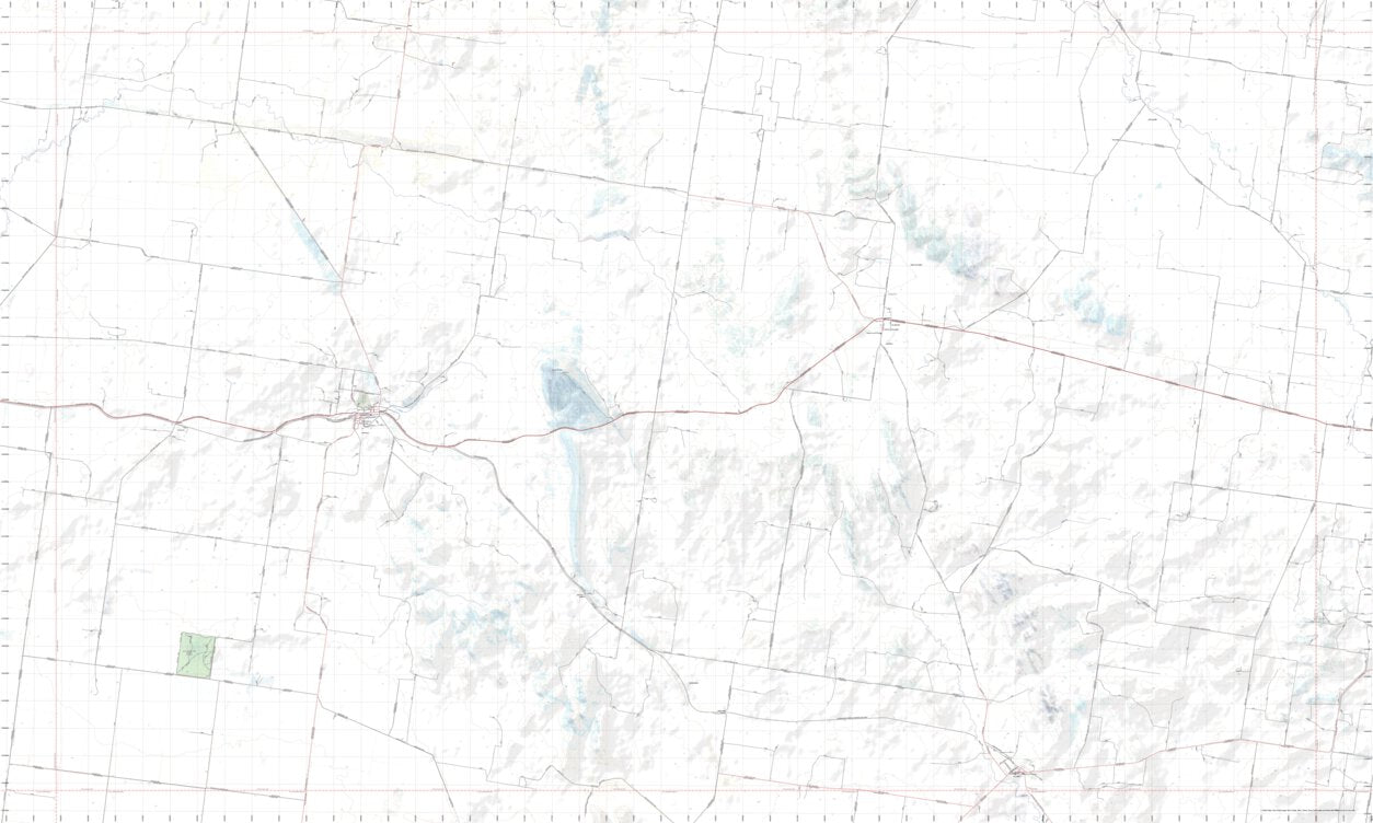 Getlost Map 8230-S Weethalle NSW Topographic Map V15 1:25,000 by ...