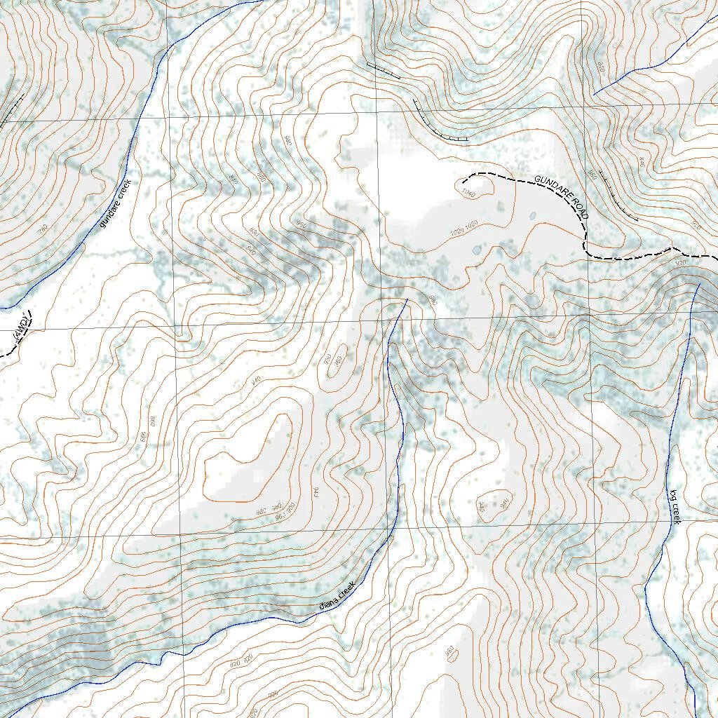 Getlost Map 8834-N Weetaliba NSW Topographic Map V15 1:25,000 by ...