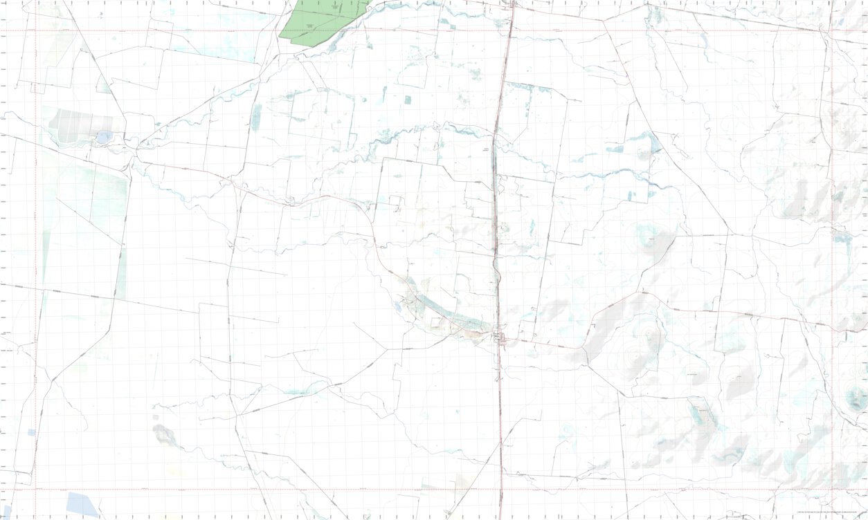 Getlost Map 8838-S Bellata NSW Topographic Map V15 1:25,000 by Getlost ...