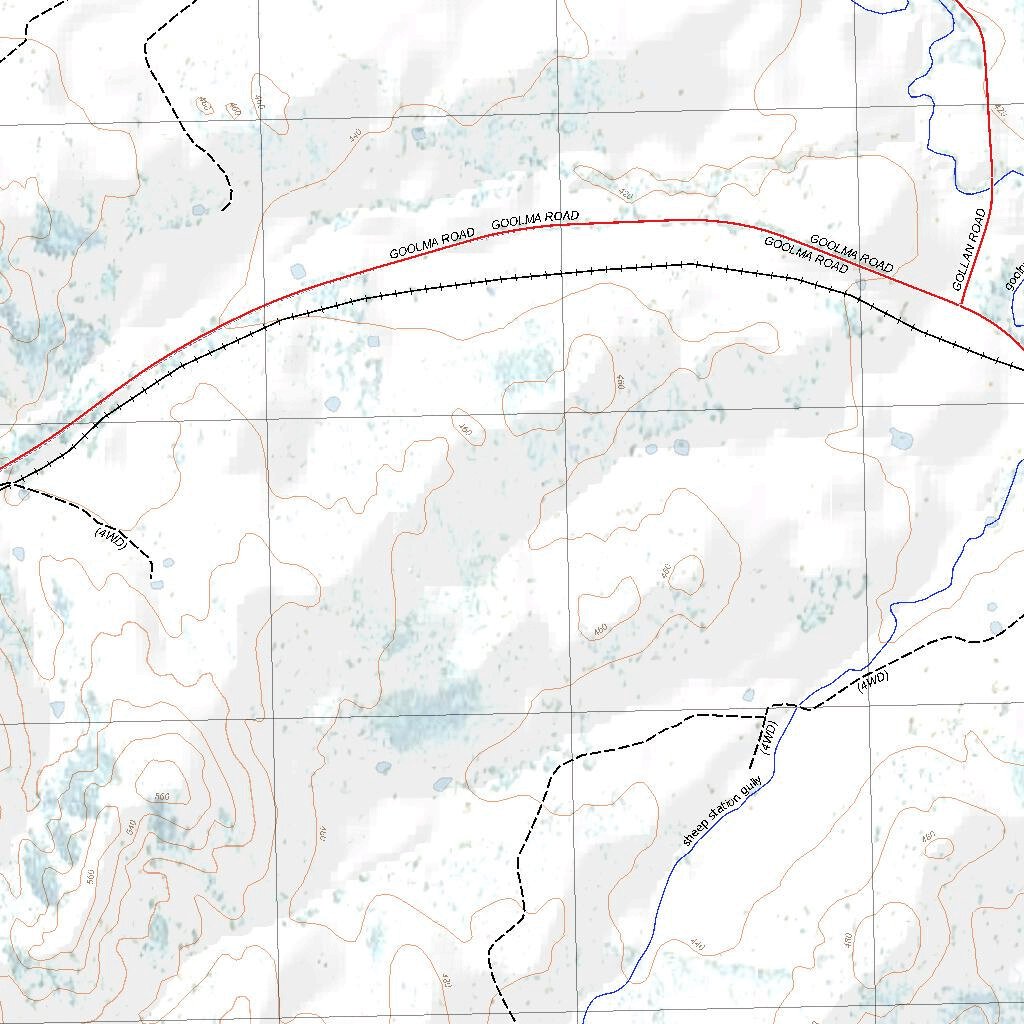 Getlost Map 8733-S Goolma NSW Topographic Map V15 1:25,000 by Getlost ...