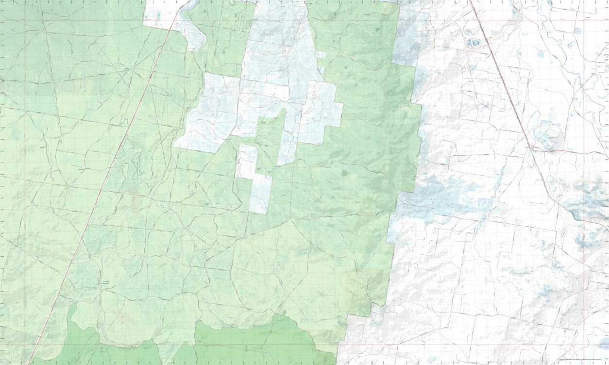 Getlost Map 8836-N Baan Baa NSW Topographic Map V15 1:25,000 by Getlost ...