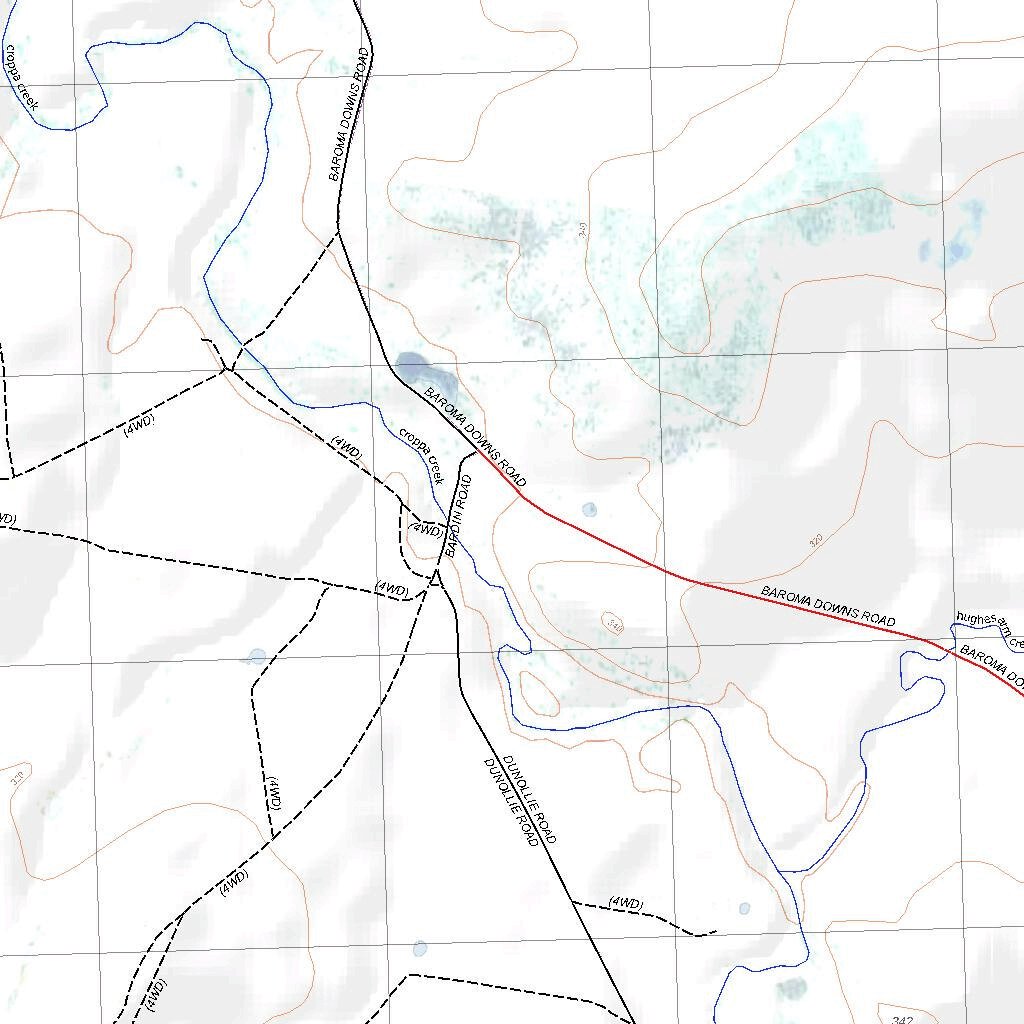 Getlost Map 8939-N Croppa Creek NSW Topographic Map V15 1:25,000 by ...
