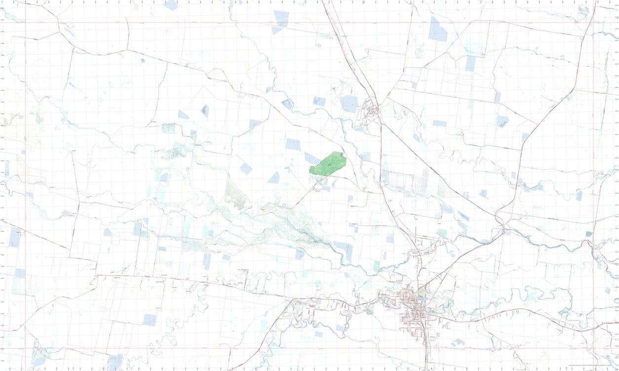 Getlost Map 8839-S Moree NSW Topographic Map V15 1:25,000 by Getlost ...