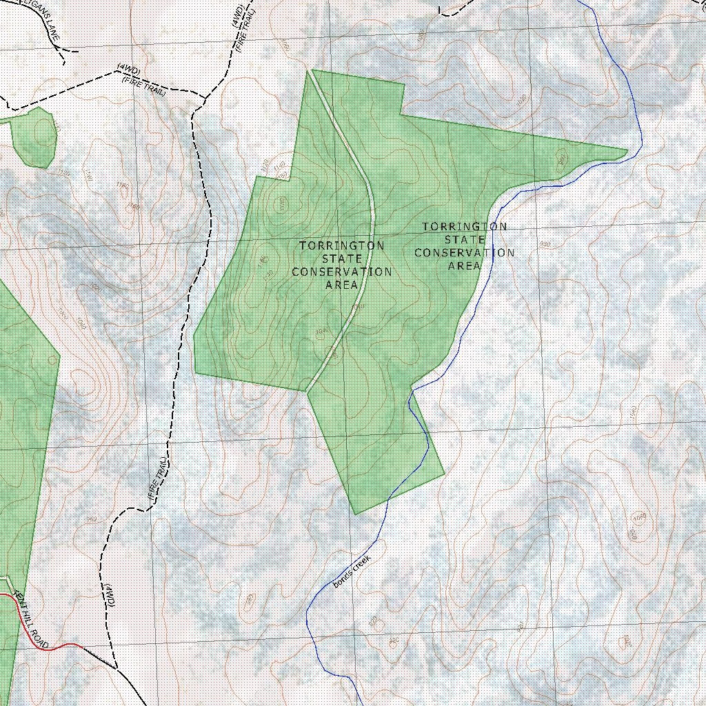 Getlost Map 9239-S Emmaville NSW Topographic Map V15 1:25,000 by ...