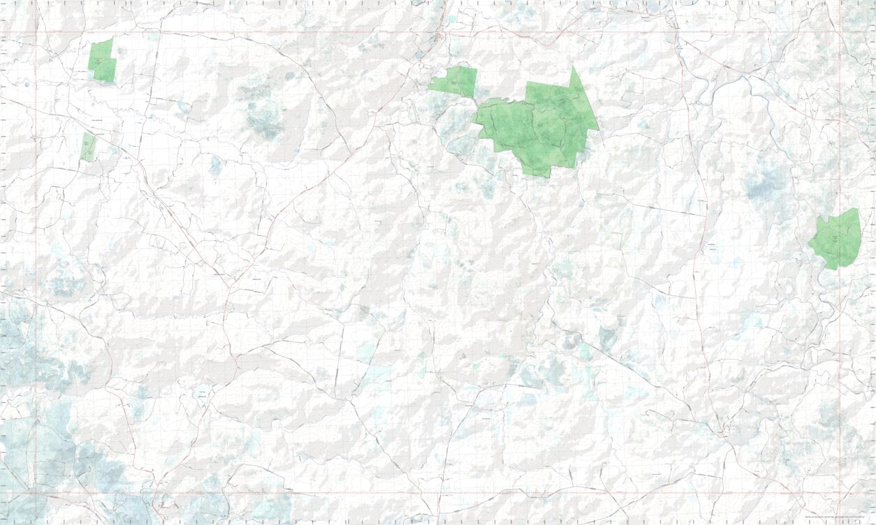Getlost Map 9039-S Graman NSW Topographic Map V15 1:25,000 by Getlost ...