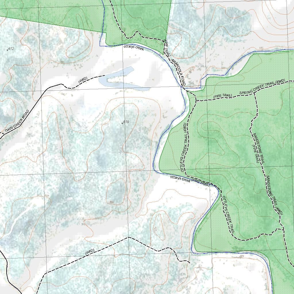 Getlost Map 9039-S Graman NSW Topographic Map V15 1:25,000 by Getlost ...
