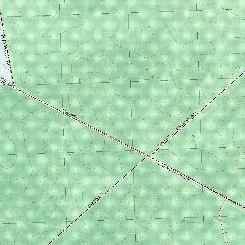 Getlost Map 9040-N Yelarbon NSW Topographic Map V15 1:25,000 by Getlost ...