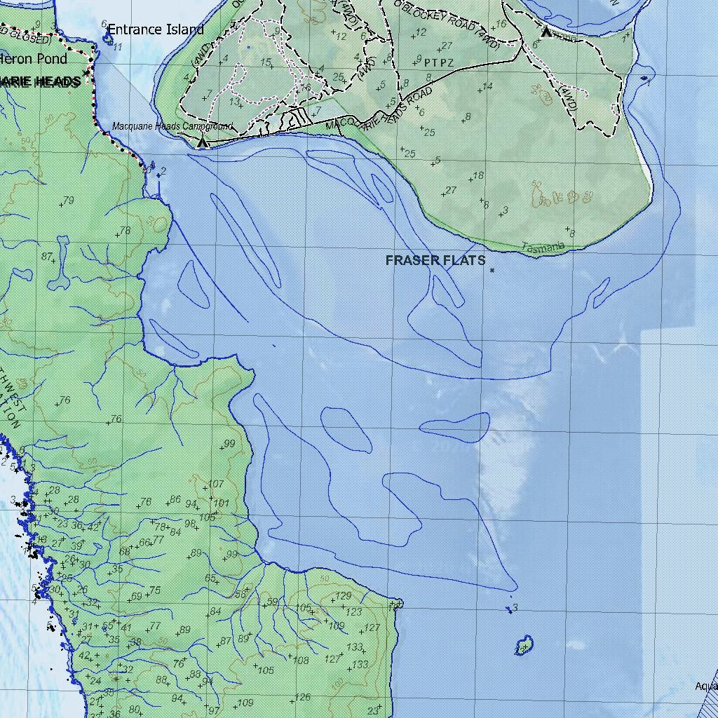Getlost Map 7913 CAPE SORELL Tas Topographic Map V15 1:75,000 by ...