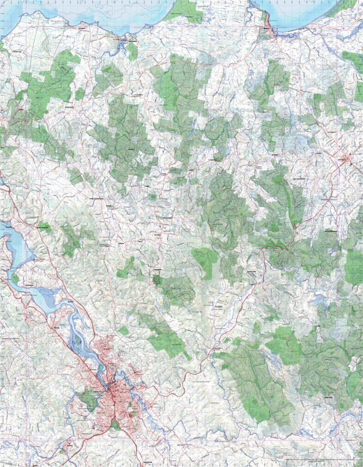 Getlost Map 8315 ST PATRICKS Tas Topographic Map V15 1:75,000 by ...