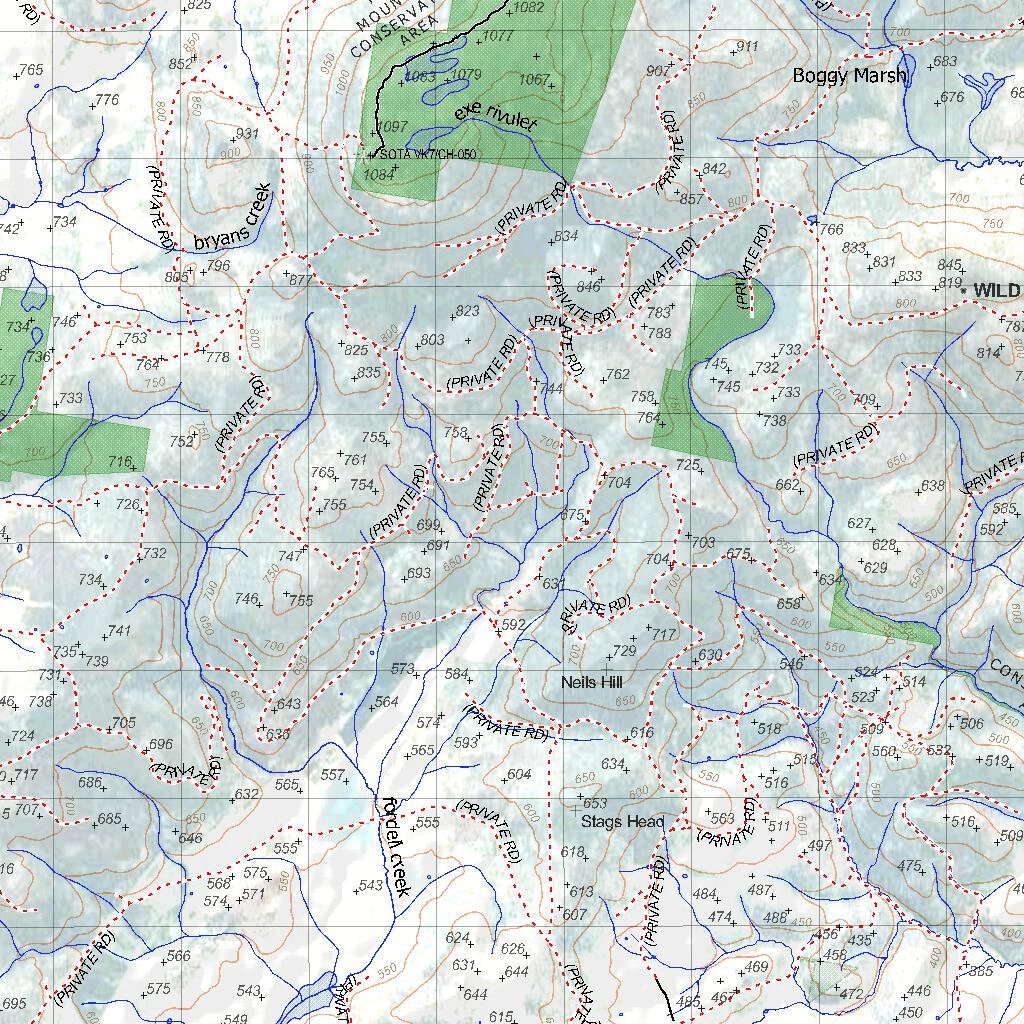 Getlost Map 8313 LAKE SORELL Tas Topographic Map V15 1:75,000 by ...