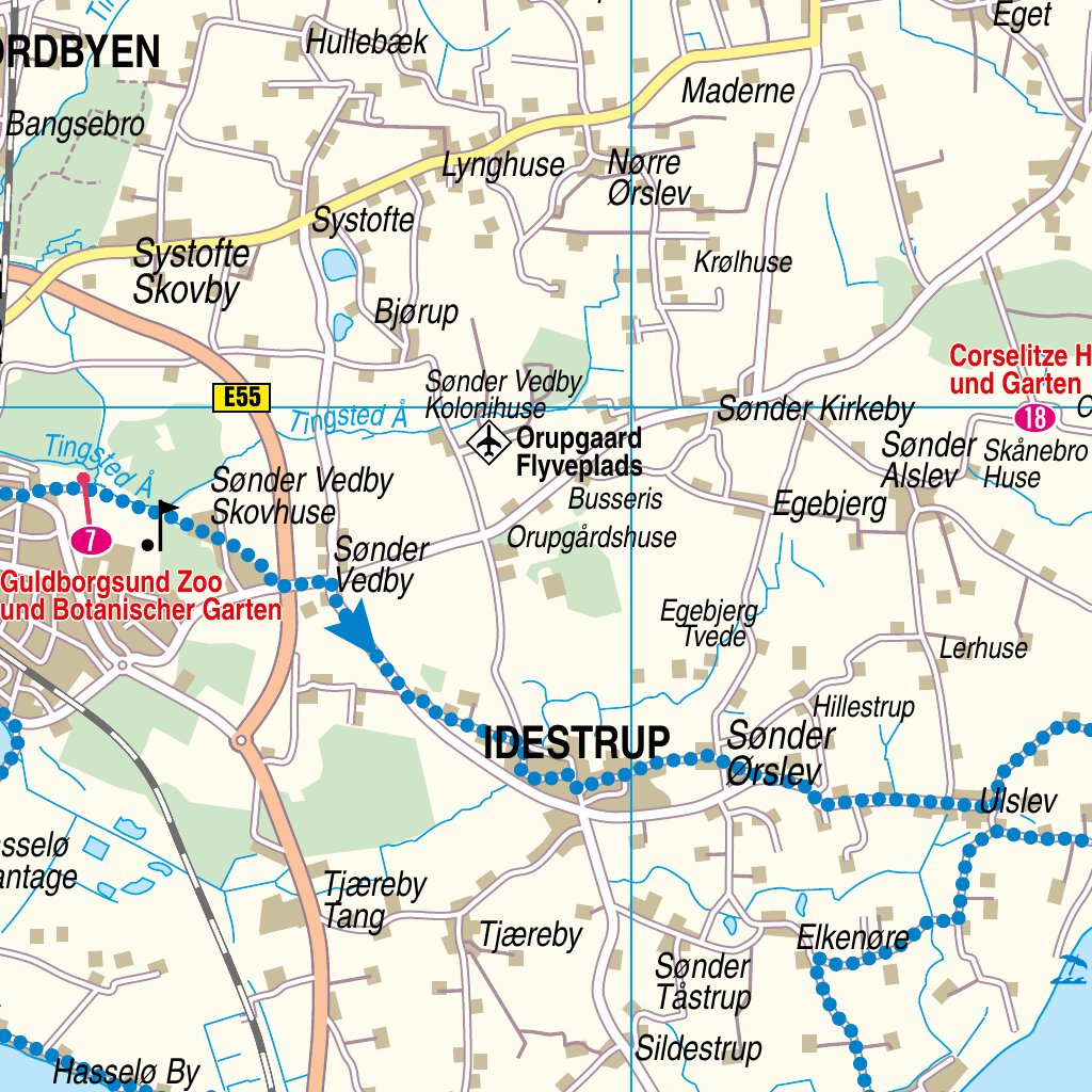 Islandmap Falster Lolland 2021 Map by Reise Know-How Verlag Peter Rump ...