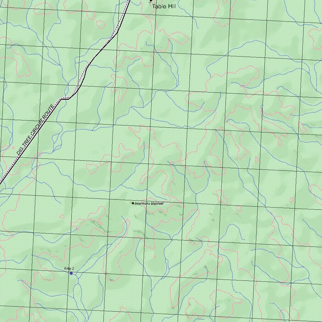 Getlost Map 7042 INNAMINCKASA Topographic Map V15 1:75,000 by Getlost ...