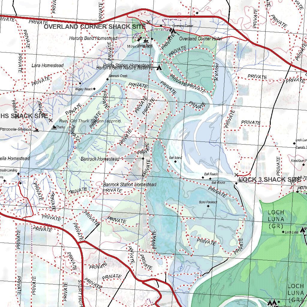 Getlost Map 6929 MOOROOKSA Topographic Map V15 1:75,000 by Getlost Maps ...