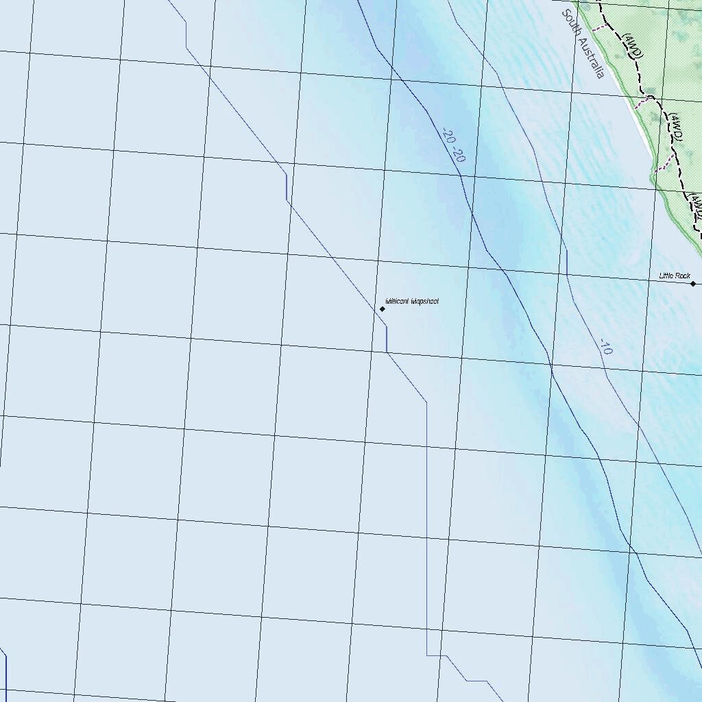 Getlost Map 6922 MILLICENTSA Topographic Map V15 1:75,000 by Getlost ...