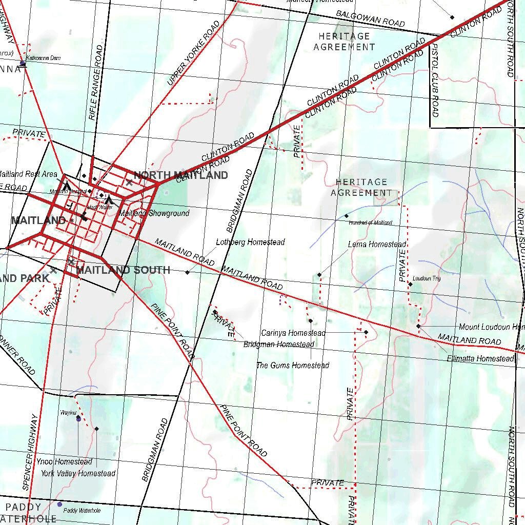 Getlost Map 6429 MAITLANDSA Topographic Map V15 1:75,000 by Getlost ...