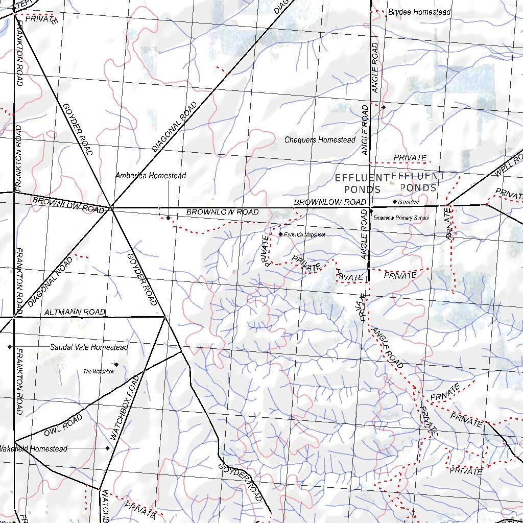 Getlost Map 6729 EUDUNDASA Topographic Map V15 1:75,000 by Getlost Maps ...