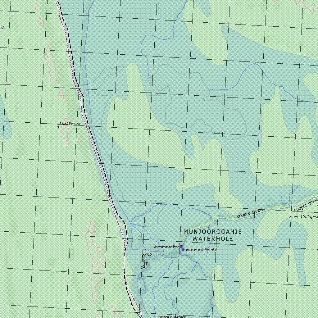 Getlost Map 6843 CHRISTMAS CREEKSA Topographic Map V15 1:75,000 by ...