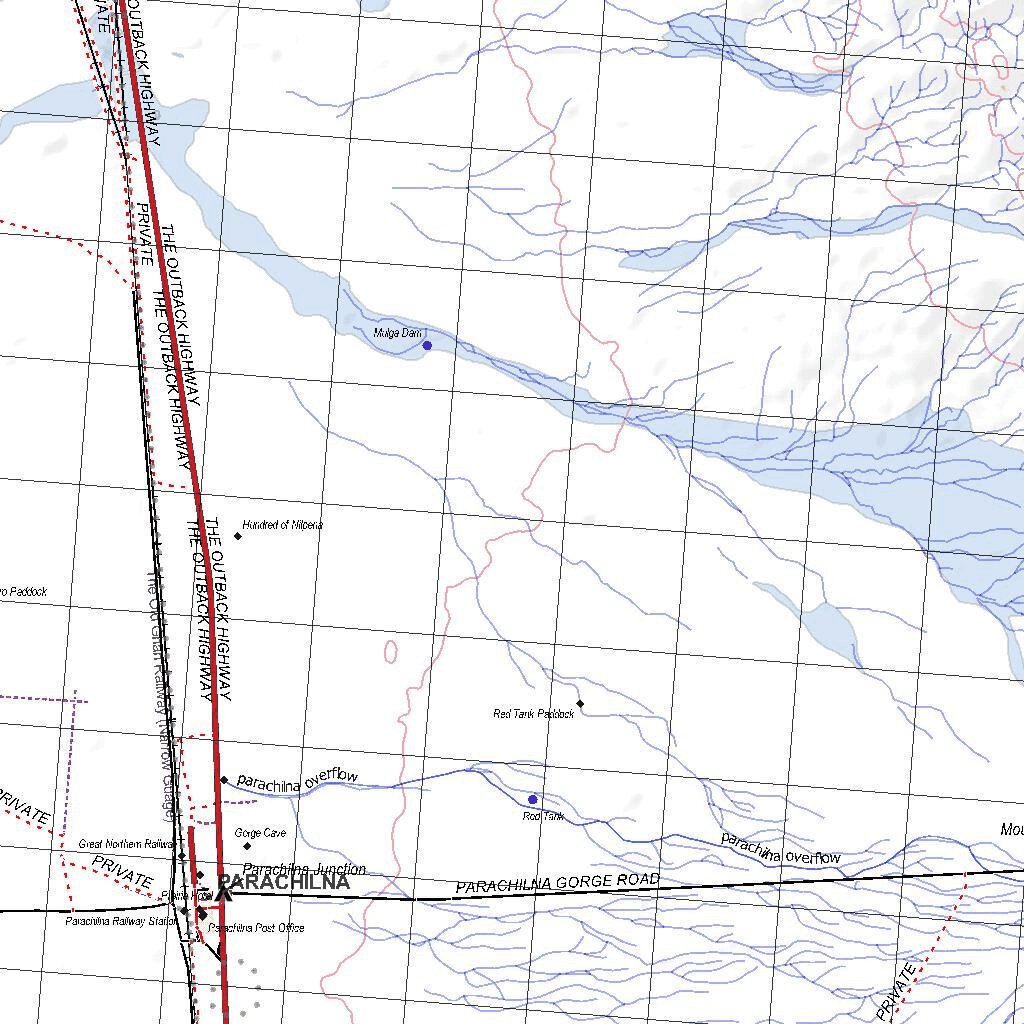 Getlost Map 6535 PARACHILNASA Topographic Map V15 1:75,000 by Getlost ...