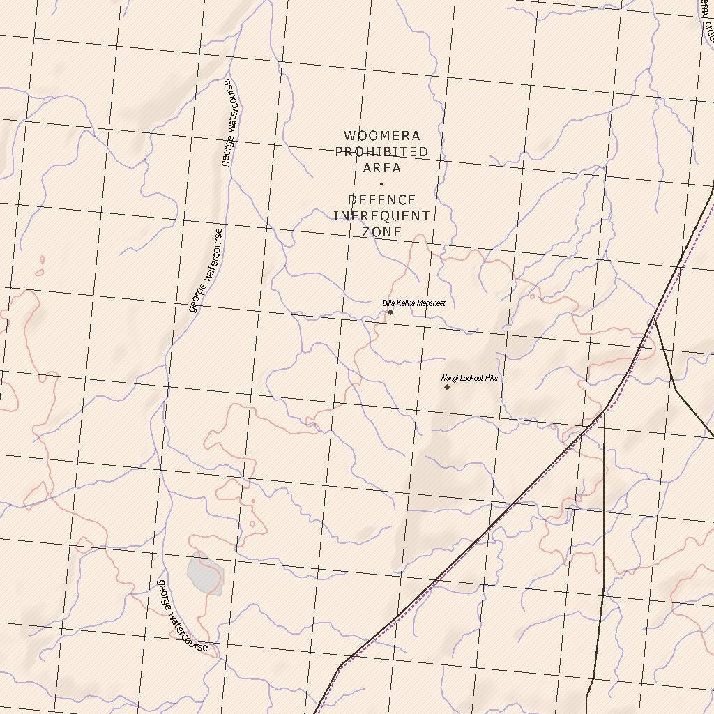 Getlost Map 6138 BILLA KALINASA Topographic Map V15 1:75,000 by Getlost ...