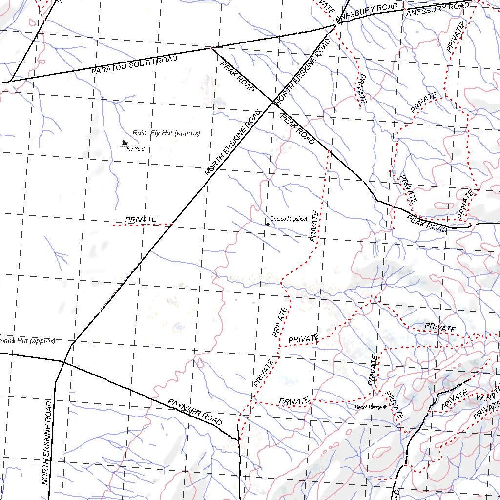 Getlost Map 6632 ORROROOSA Topographic Map V15 1:75,000 by Getlost Maps ...