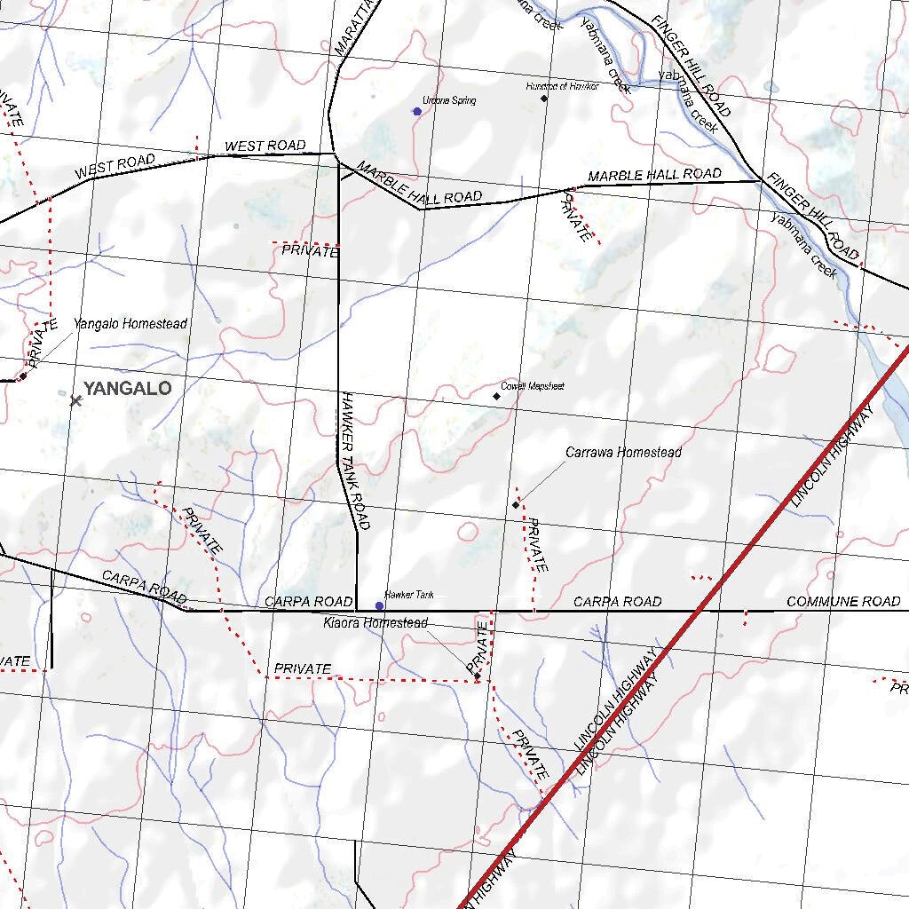 Getlost Map 6230 COWELLSA Topographic Map V15 1:75,000 by Getlost Maps ...