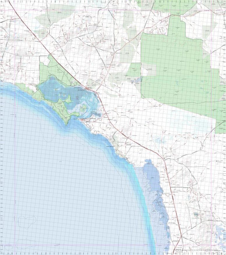 Getlost Map 5831 TALIASA Topographic Map V15 1:75,000 by Getlost Maps ...