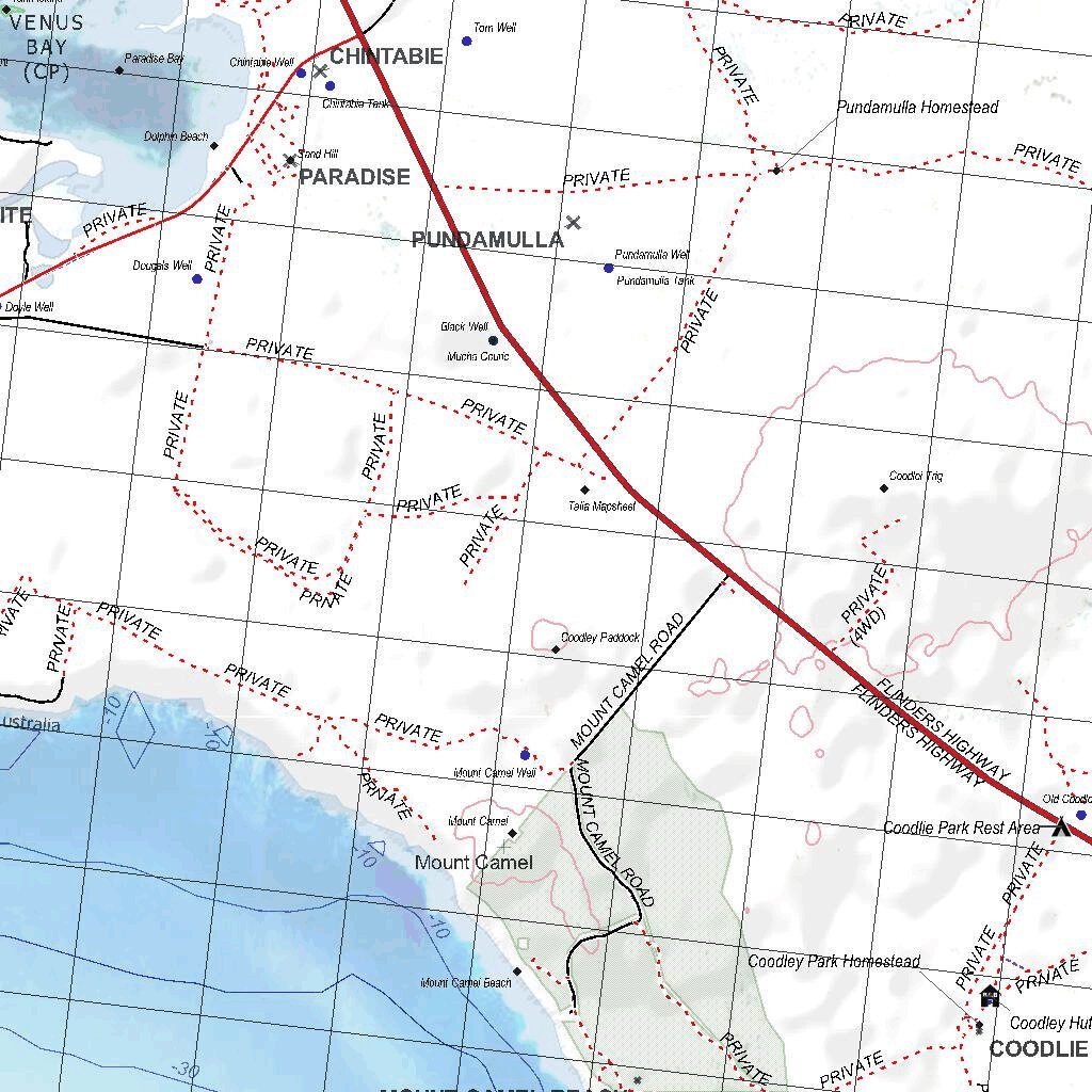 Getlost Map 5831 TALIASA Topographic Map V15 1:75,000 by Getlost Maps ...