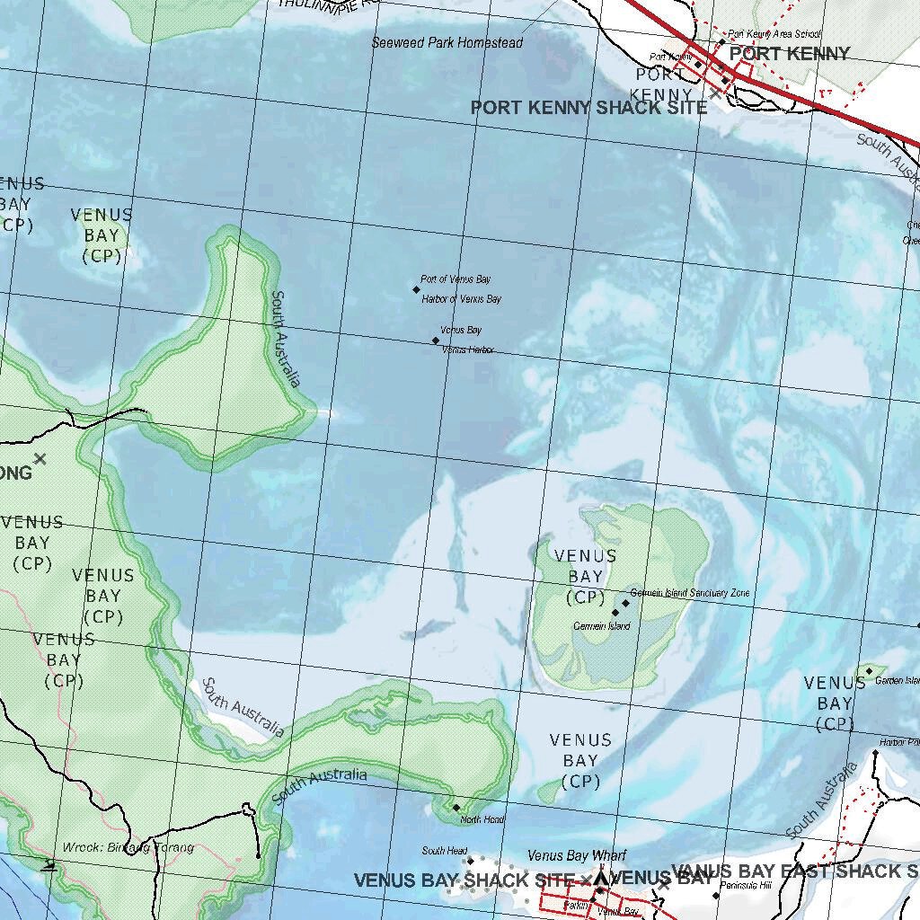 Getlost Map 5831 TALIASA Topographic Map V15 1:75,000 by Getlost Maps ...