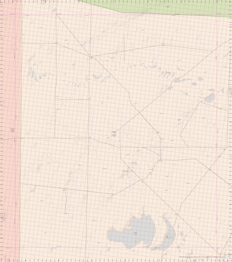 Getlost Map 5538 MOONBISA Topographic Map V15 1:75,000 by Getlost Maps ...