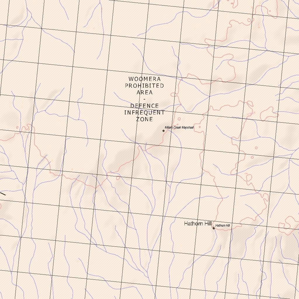 Getlost Map 6038 MILLERS CREEKSA Topographic Map V15 1:75,000 by ...