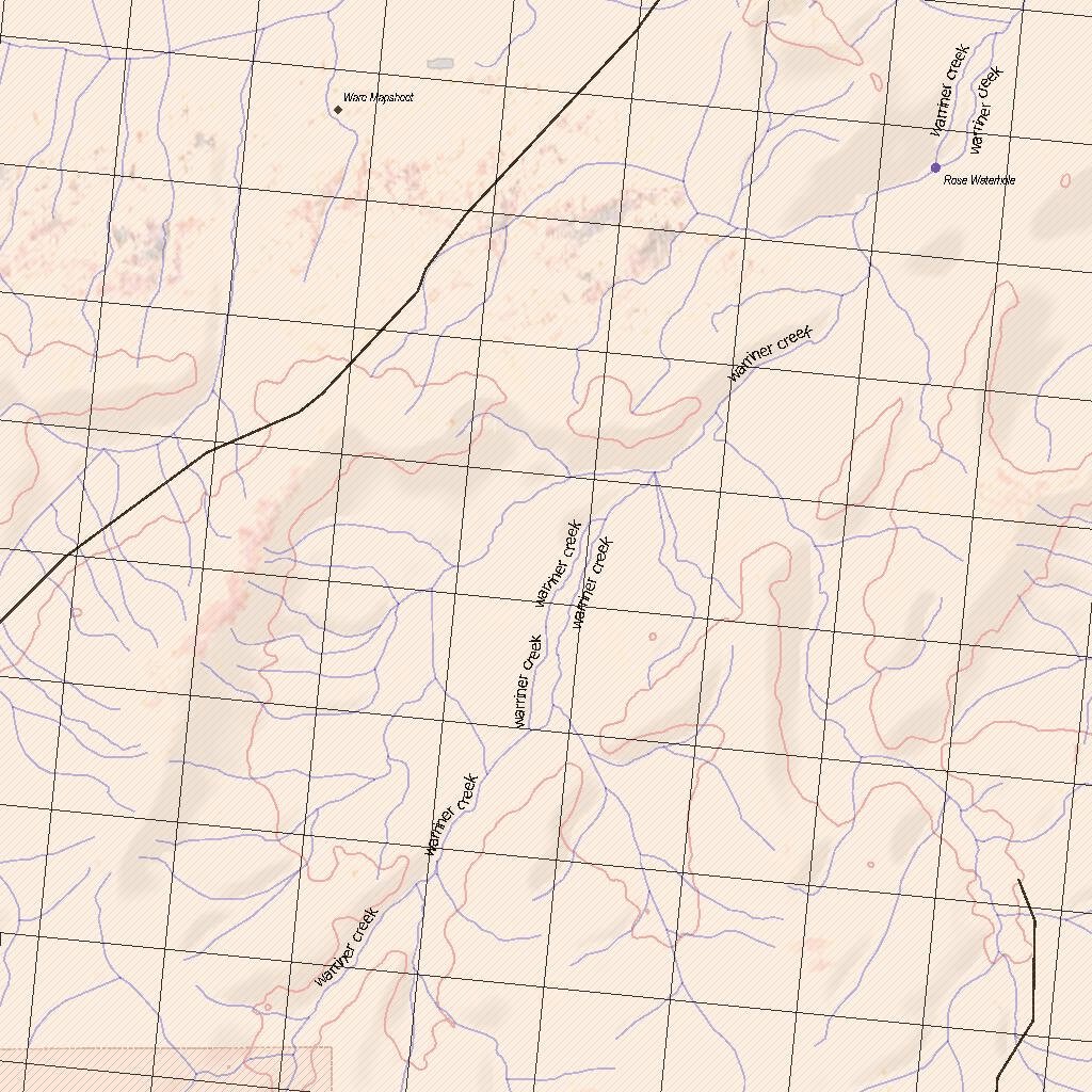 Getlost Map 6038 MILLERS CREEKSA Topographic Map V15 1:75,000 by ...