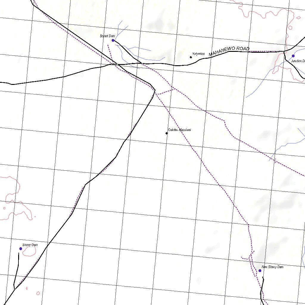 Getlost Map 6234 OAKDENSA Topographic Map V15 1:75,000 by Getlost Maps ...