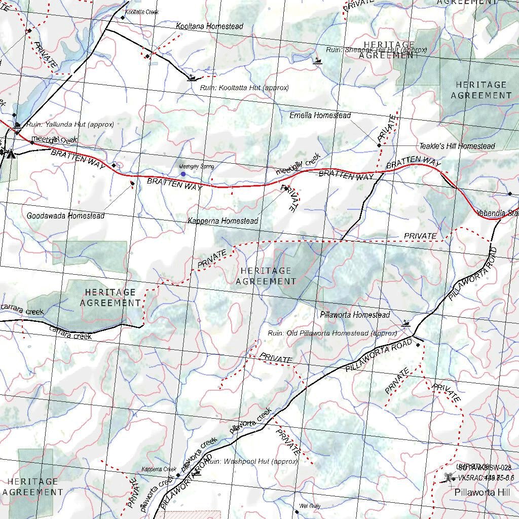 Getlost Map 6029 CUMMINSSA Topographic Map V15 1:75,000 by Getlost Maps ...