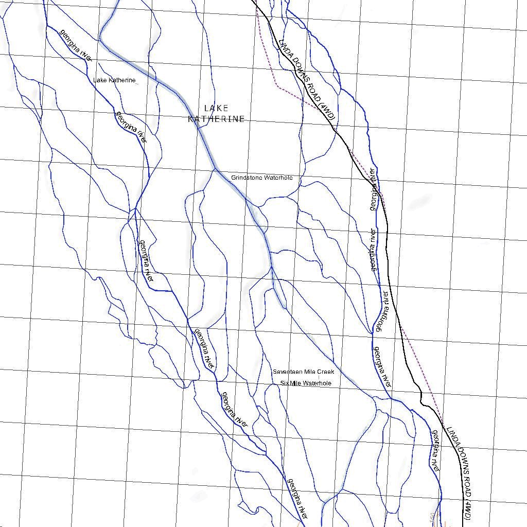Getlost Map 6653 LAKE KATHERINE Qld Topographic Map V15 1:75,000 by ...