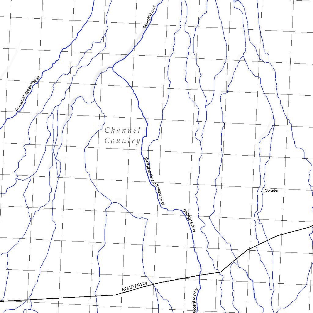Getlost Map 6850 BREADALBANE Qld Topographic Map V15 1:75,000 by ...