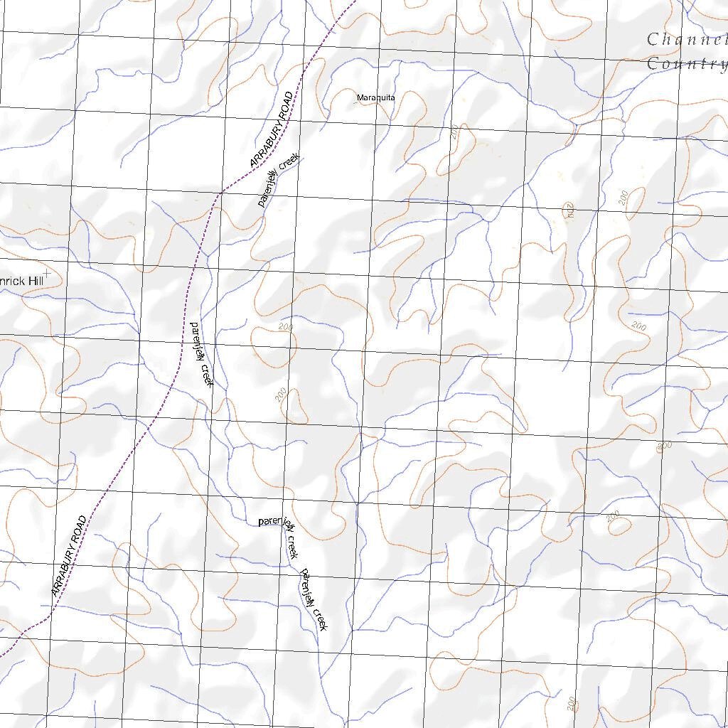 Getlost Map 7143 LAKE PURE Qld Topographic Map V15 1:75,000 by Getlost ...
