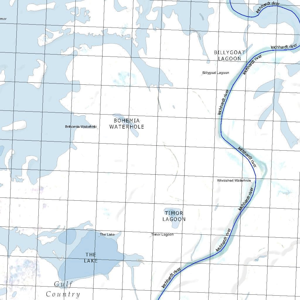 Getlost Map 6862 BURKETOWN Qld Topographic Map V15 1:75,000 by Getlost ...