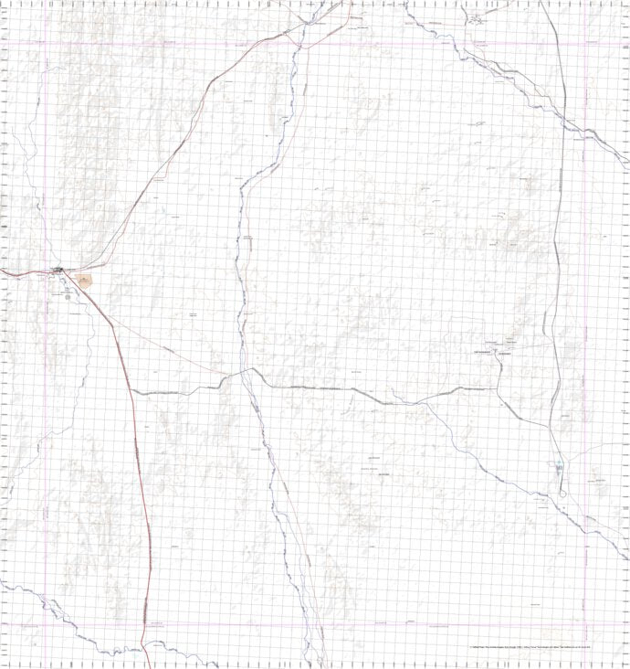 Getlost Map 6854 DAJARRA Qld Topographic Map V15 1:75,000 by Getlost ...