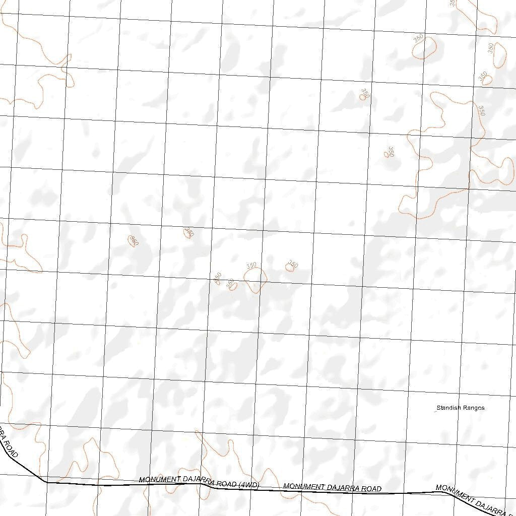 Getlost Map 6854 DAJARRA Qld Topographic Map V15 1:75,000 by Getlost ...