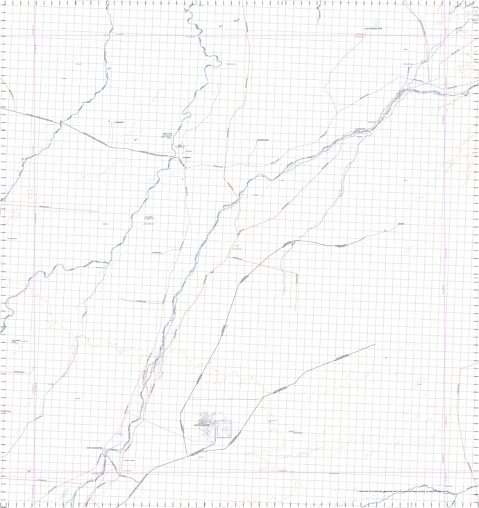 Getlost Map 7057 CLONAGH Qld Topographic Map V15 1:75,000 by Getlost ...