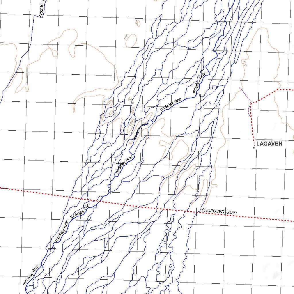 Getlost Map 7155 MCKINLAY Qld Topographic Map V15 1:75,000 by Getlost ...